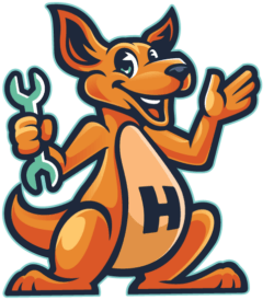 Meet Hoppy Kangaroo - Company Mascot | Hoppy Heating and Air